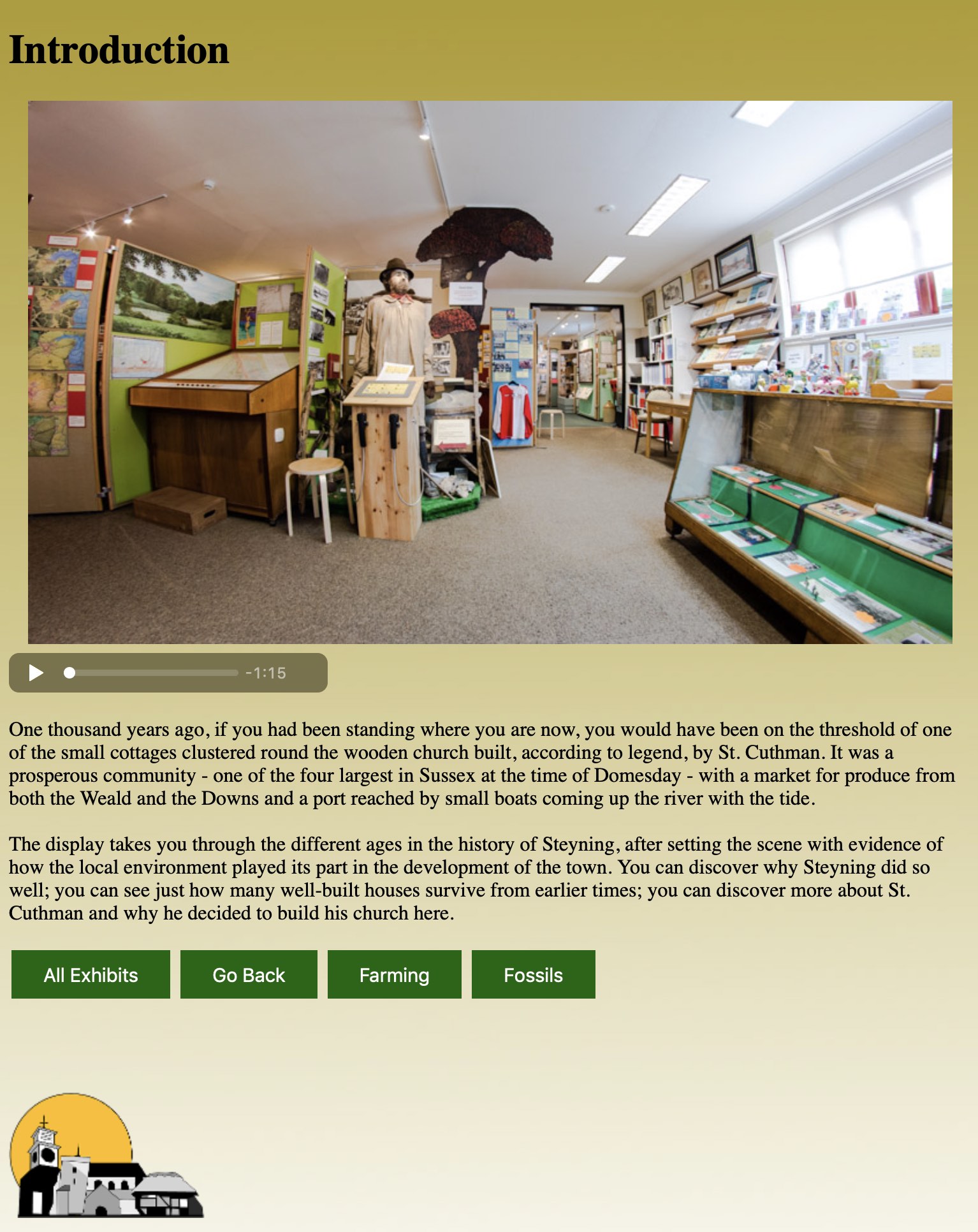 Audio Guide – Steyning Museum Trust