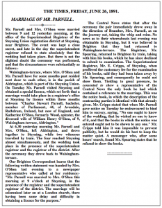 Charles Stewart Parnell & Katherine O’Shea – Steyning Museum Trust