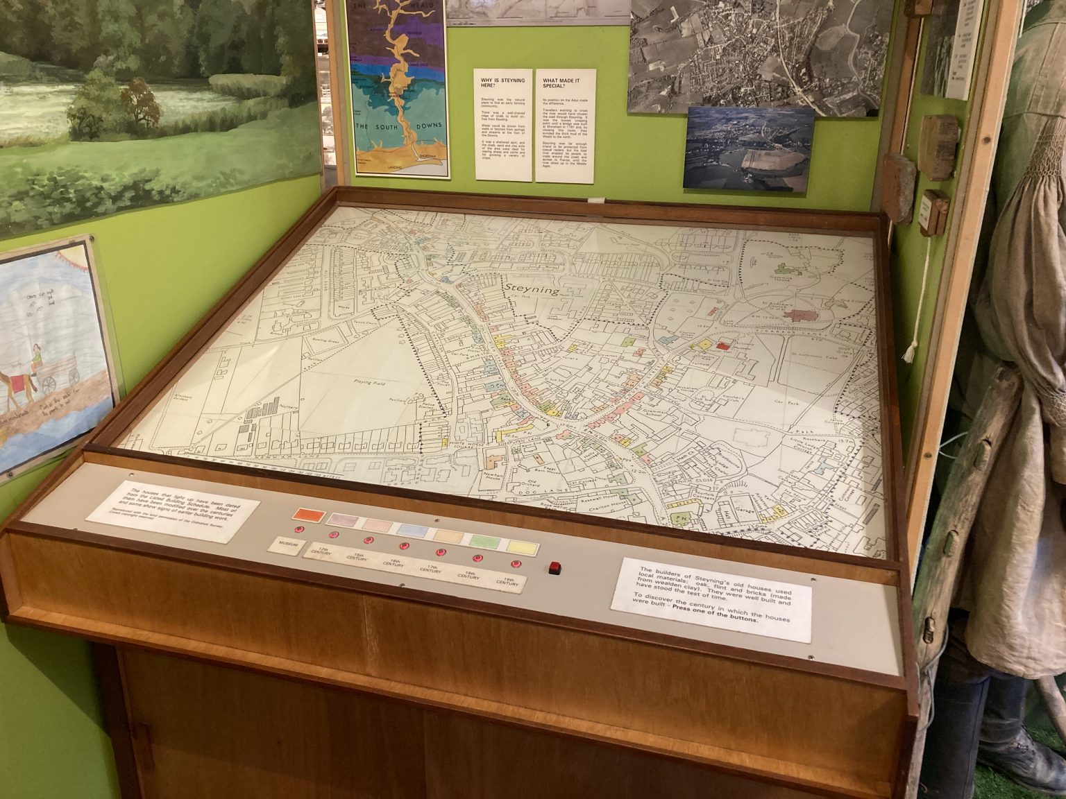 Illuminated Map of Steyning – Steyning Museum Trust
