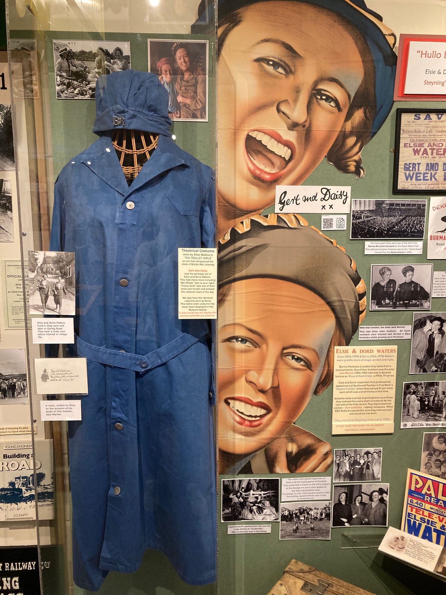 Stage Dress from Elsie and Doris Waters – Steyning Museum Trust